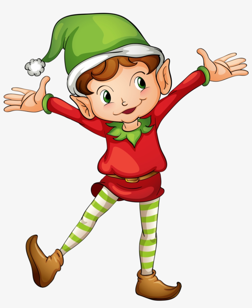 Elves Clipart Craft - Little Elf - 865x1024 PNG Download - PNGkit