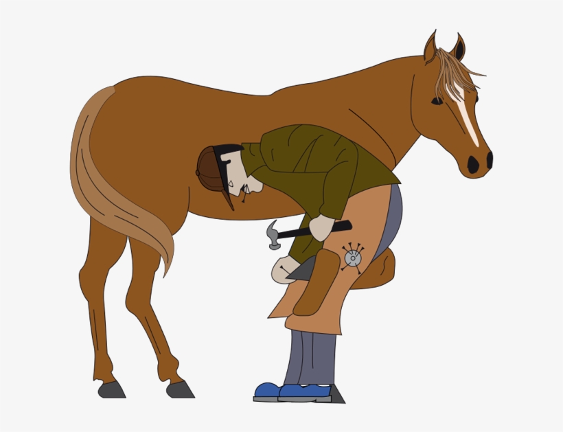 Foal Clipart Transparent - Farrier Clip Art - 700x568 PNG Download - PNGkit