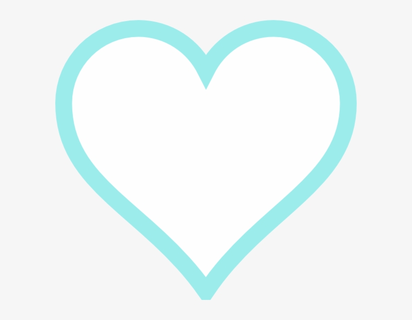 Blue Heart Frame Png