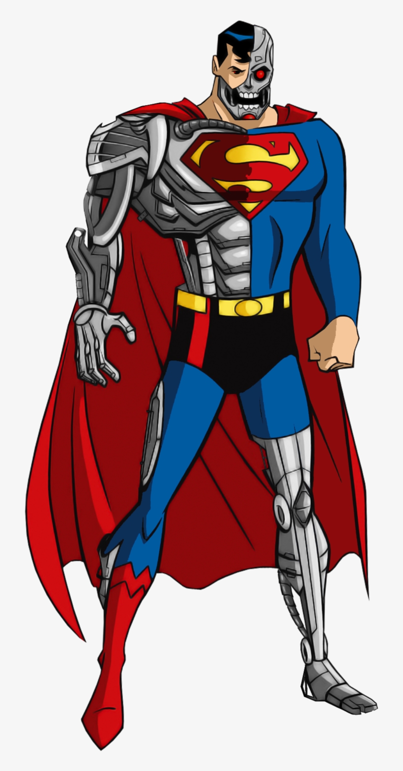 The Cyborg Superman By Alexbadass On Deviantart - Dc Cyborg Superman ...
