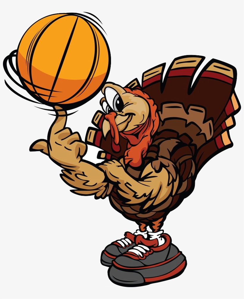 Blogdailyherald Clip - Thanksgiving Turkey Playing Basketball - 800x925 ...