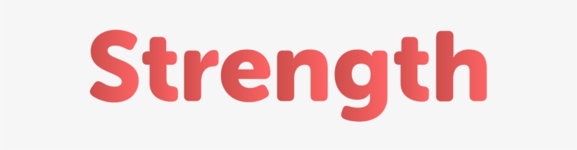 Strength - 1000x243 PNG Download - PNGkit