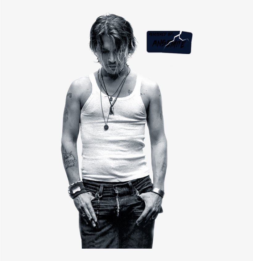 Original Render - Muscle De Johnny Depp - 450x764 PNG Download - PNGkit