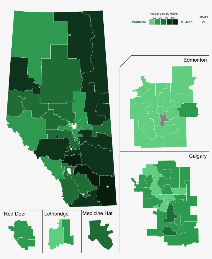Alberta Provincial Election, 2015 Results By Riding - Map - 2008x2370 ...