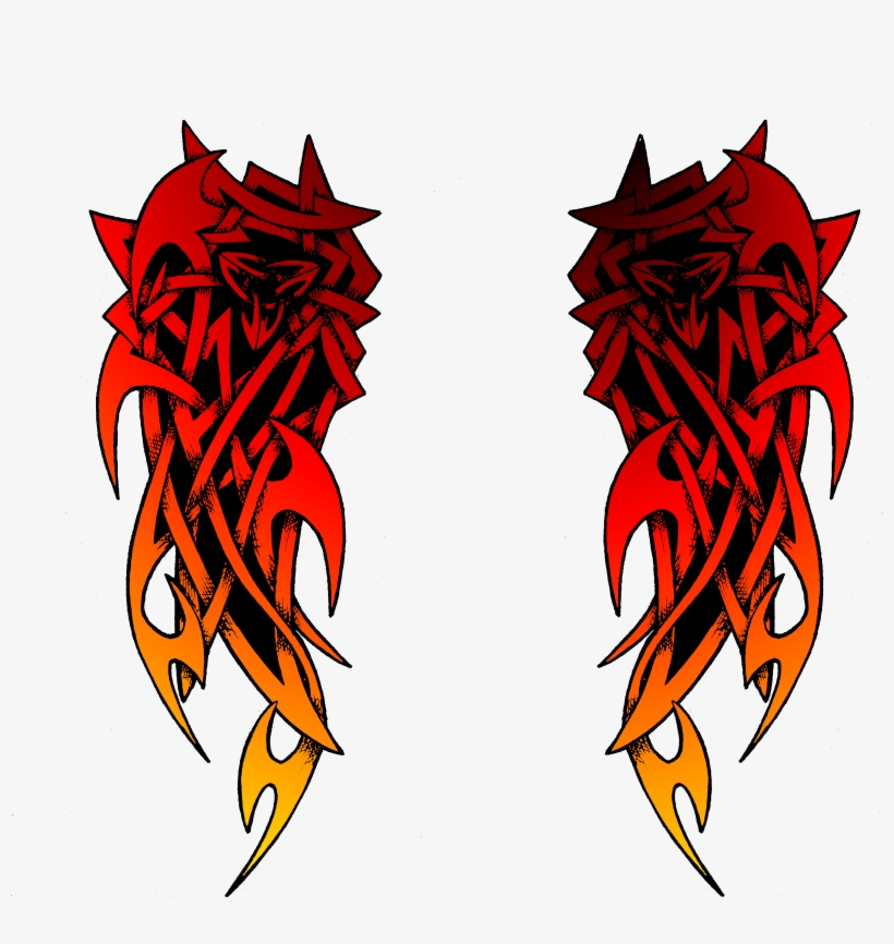 Tattoo Color Png - Color Tattoo Design Png - 934x856 PNG Download - PNGkit