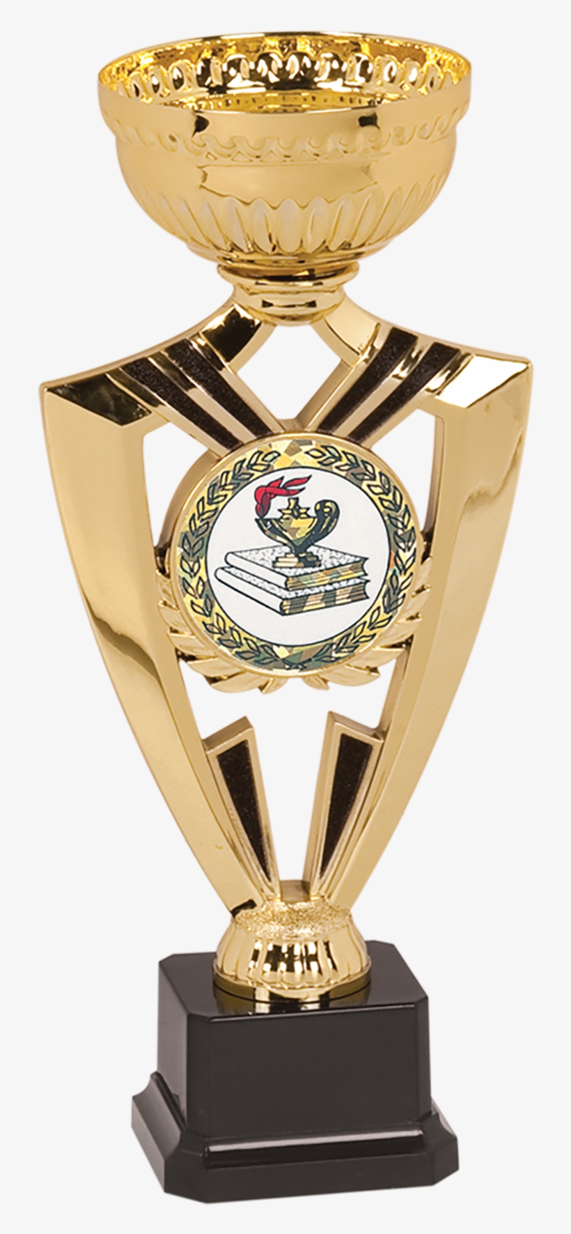 Gold Ribbon Cup Trophy - Shield Cup - 1800x1800 PNG Download - PNGkit