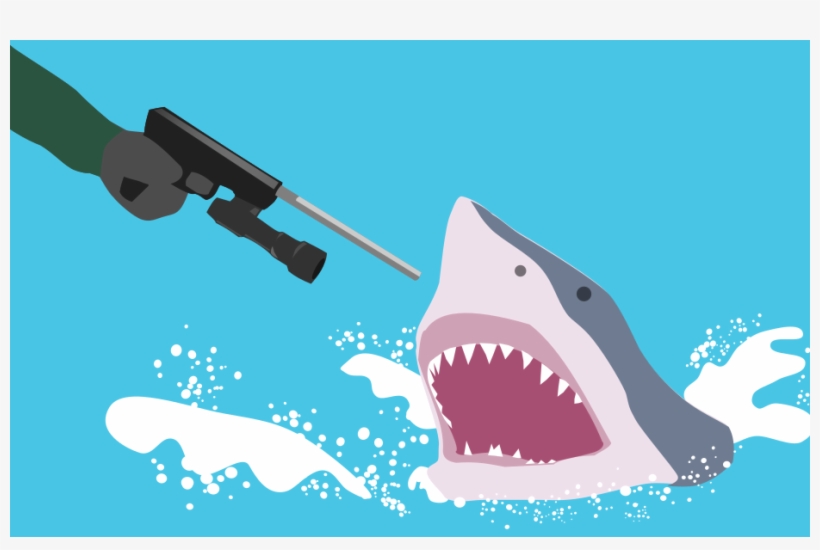 Shark Repellent And Shooting Guns Underwater - Shark With Guns ...