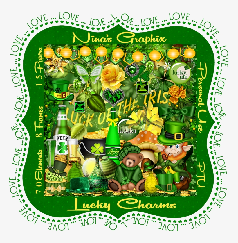 New "lucky Charms" Kit ** - Poster - 757x756 PNG Download - PNGkit