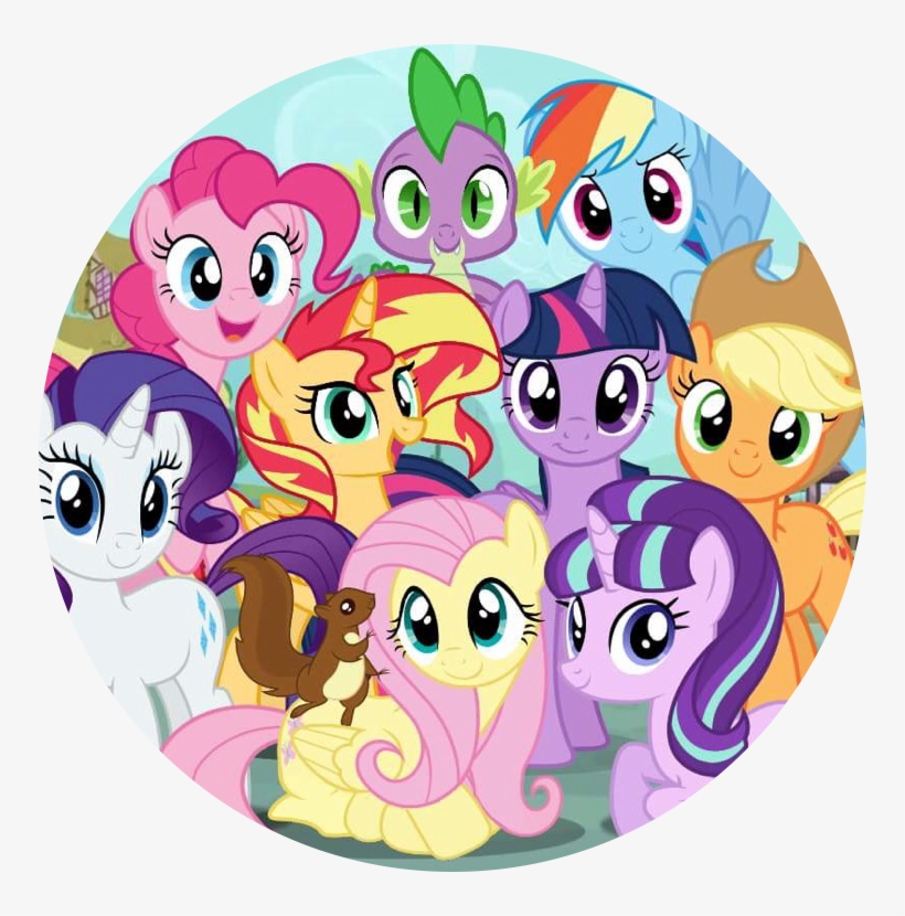 My Little Pony - My Little Pony Mane 8 - 750x750 PNG Download - PNGkit