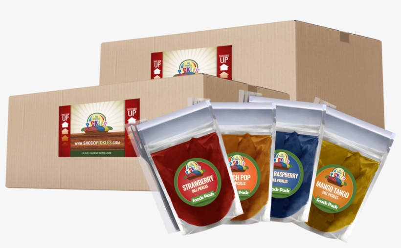 Flavored Pickle Snack Packs - Convenience Food - 1000x1000 PNG Download ...