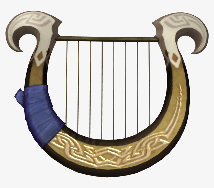 Song Of The Harp Sign - Zelda Harp - 851x683 PNG Download - PNGkit