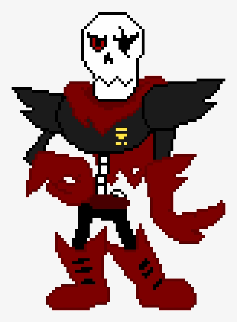 Underfell Papyrus - Underfell Papyrus Png - 760x1050 PNG Download - PNGkit
