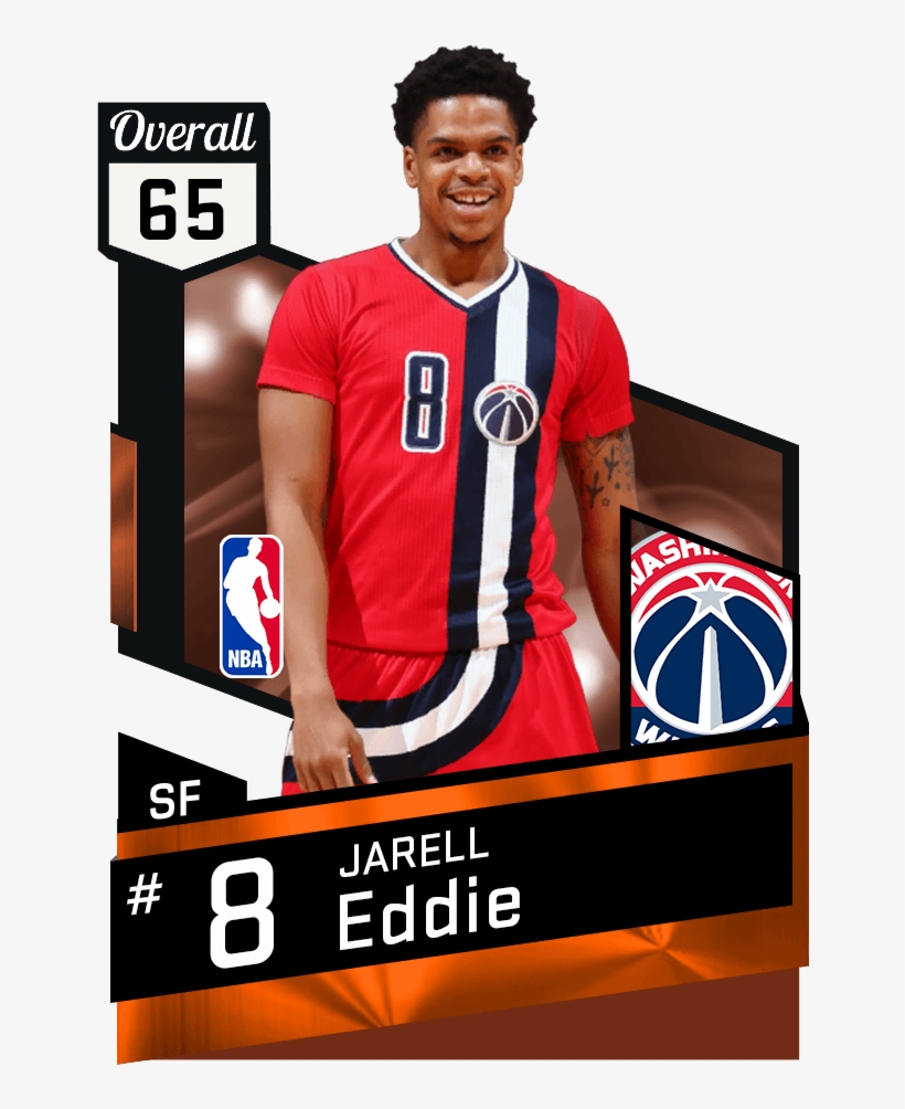 Jarell Eddie - Manute Bol Team 2k18 - 651x941 PNG Download - PNGkit