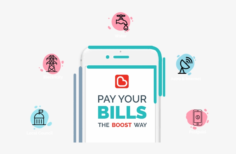 Boost Pay Bills - Illustration - 660x470 PNG Download - PNGkit