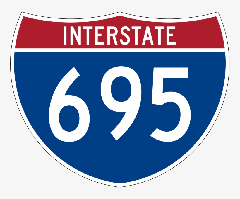 Svg - Interstate 295 - 749x599 PNG Download - PNGkit