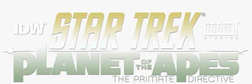 Star Trek/planet Of The Apes - Graphics - 2062x717 PNG Download - PNGkit