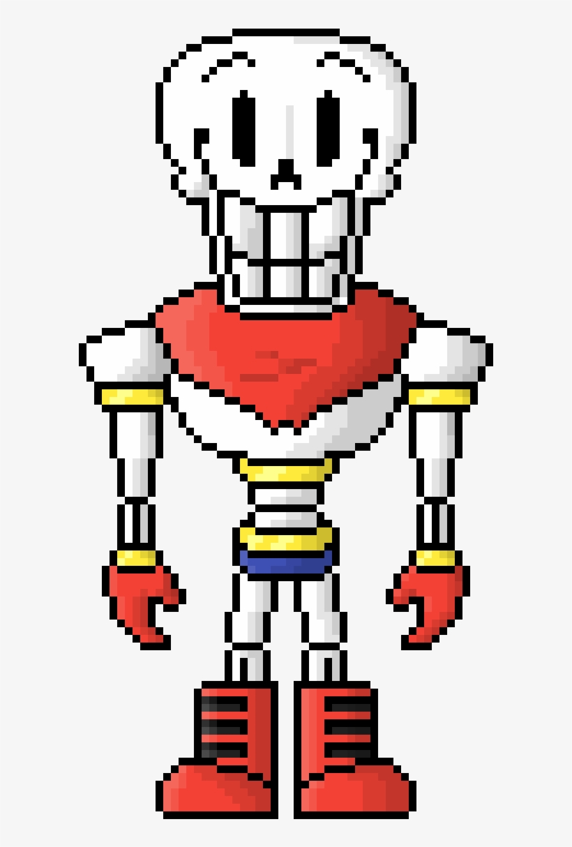 Undertale Papyrus - Cartoon - 770x1155 PNG Download - PNGkit