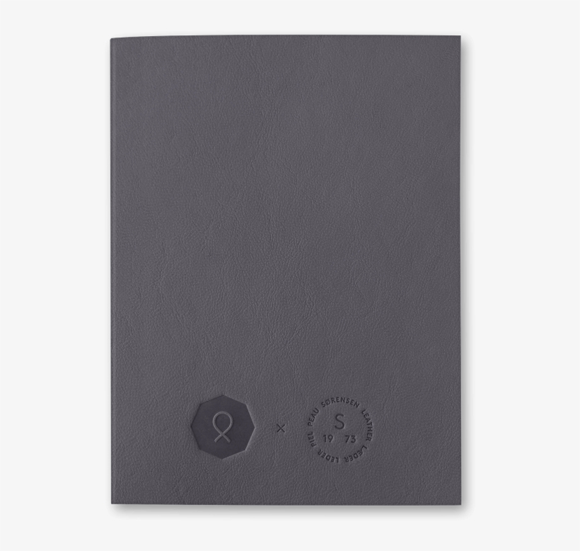 The Last Notebook Blue Grey - Leather - 530x698 PNG Download - PNGkit