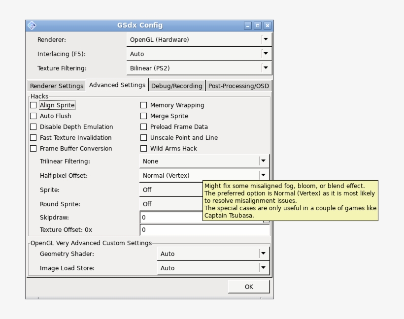 None Vs Interlaced For Free Download - Pcsx2 Half Pixel Offset - 717x568 PNG Download - PNGkit