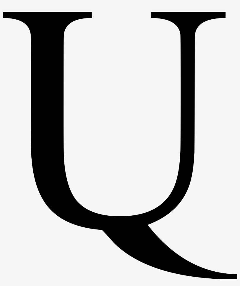 Open - Latin Capital Letter U - 2000x2283 PNG Download - PNGkit