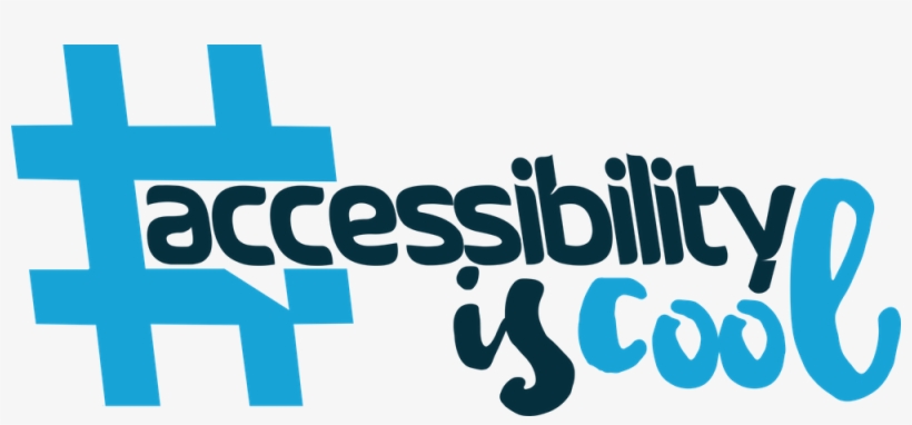 Logo Accessibility Is Cool - Graphic Design - 1000x418 PNG Download ...