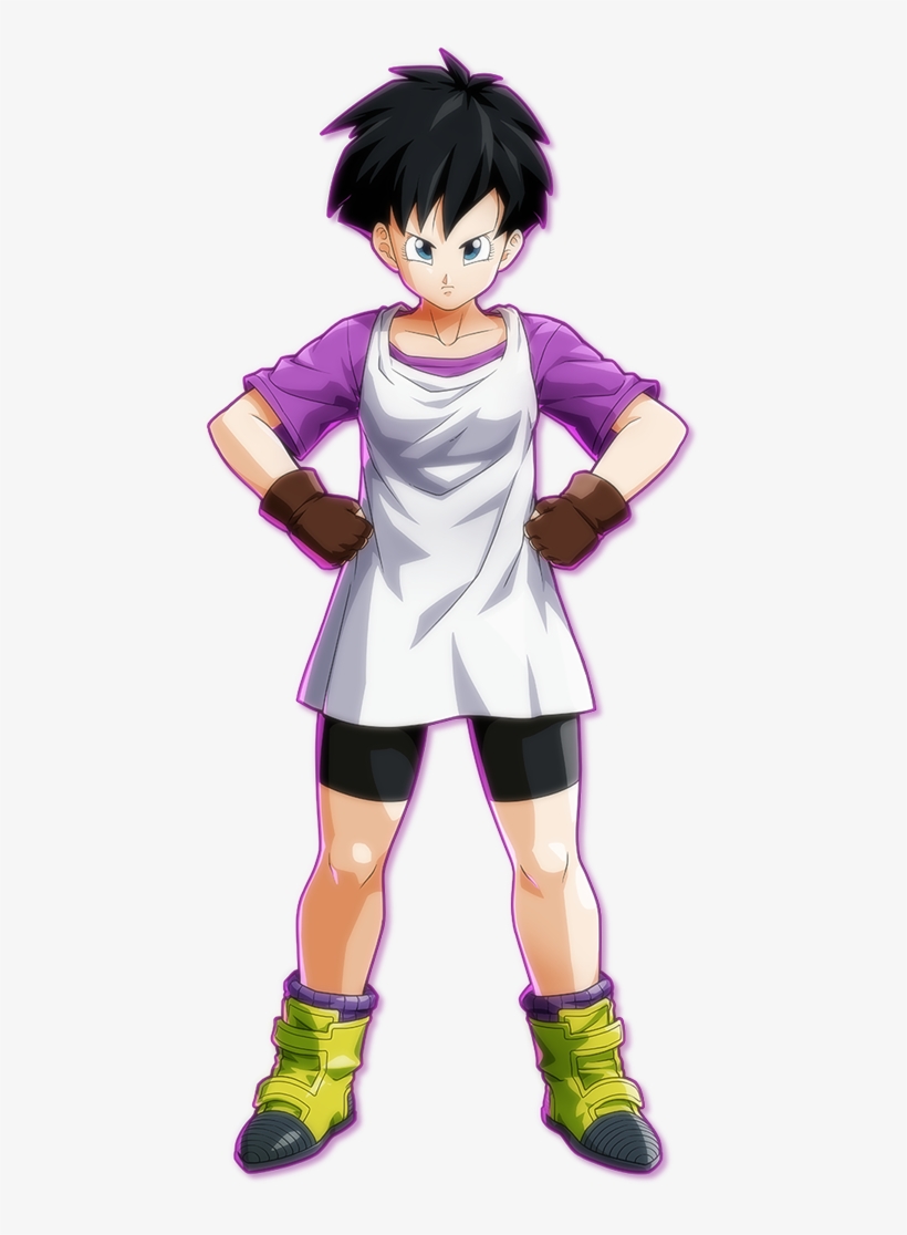 Videl - Dragon Ball Fighterz Videl - 455x1036 PNG Download - PNGkit
