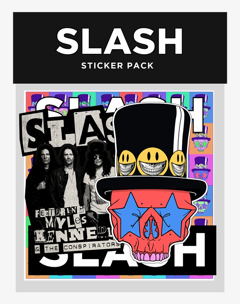 Slash Sticker 4 Pack - Poster - 1000x1000 PNG Download - PNGkit