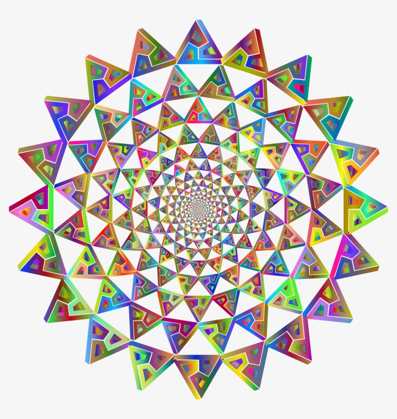 Dordy Triangle Vortex Polyprismatic No Bg - Circle Pattern Processing ...