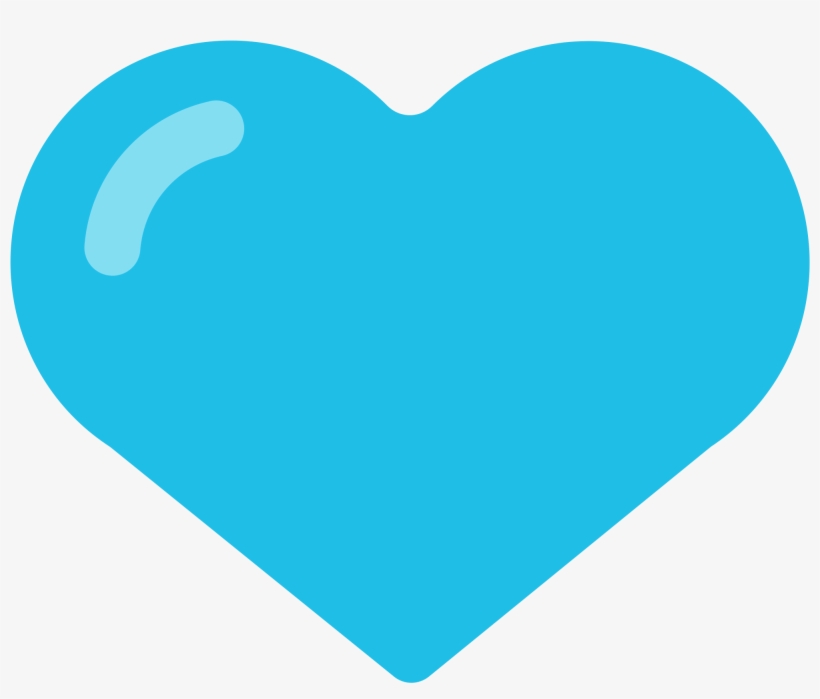 Open - Blue Heart Icon - 2000x2000 PNG Download - PNGkit