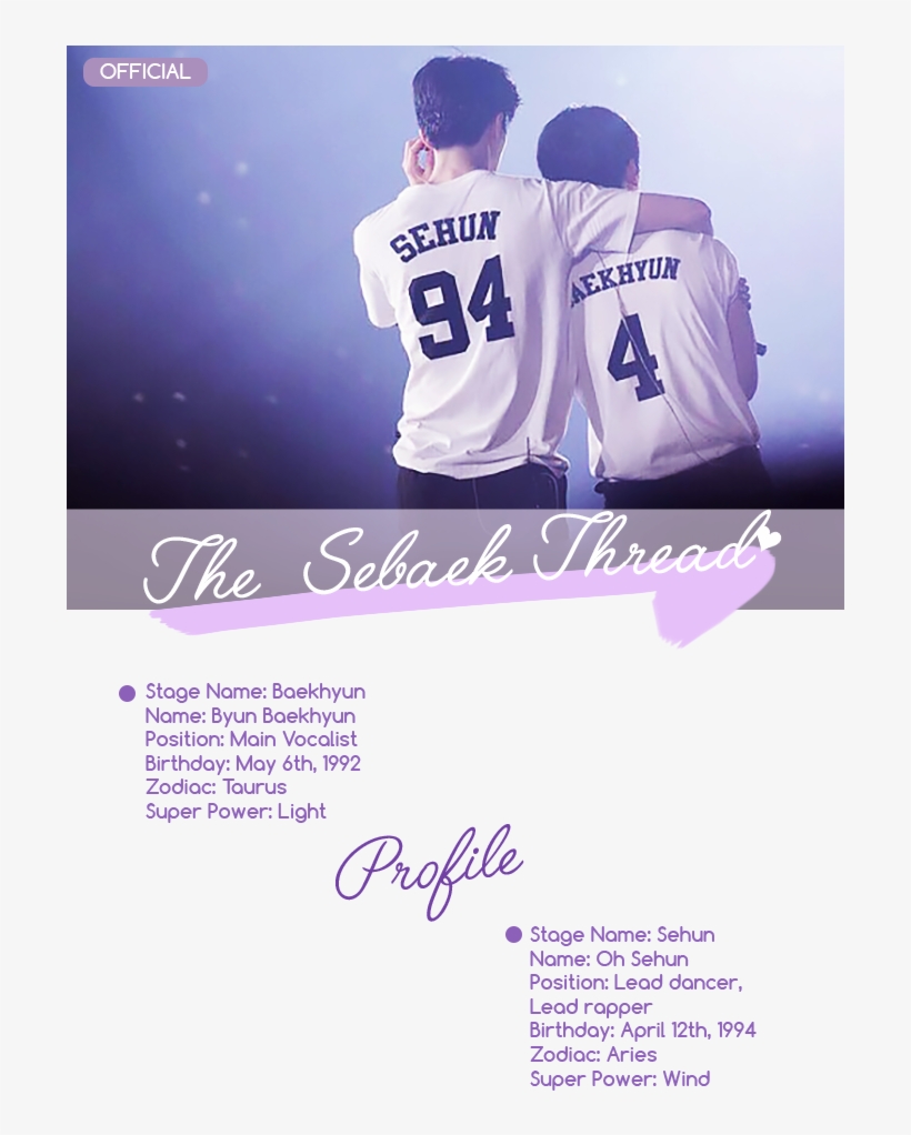 Official Sebaek Thread - Poster - 700x991 PNG Download - PNGkit