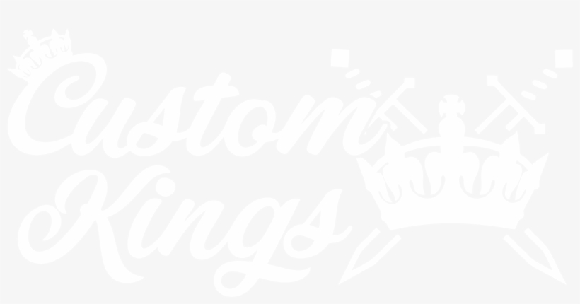 Custom Kings - Calligraphy - 2058x980 PNG Download - PNGkit