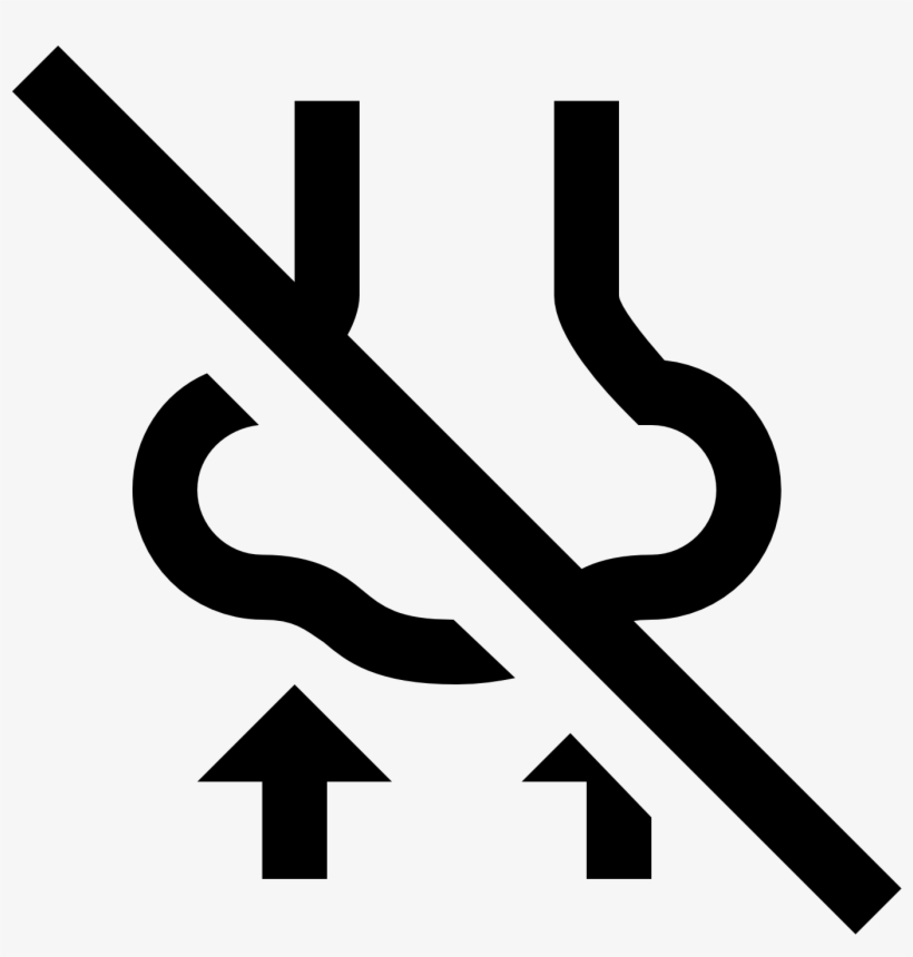 Do Not Inhale Icon - Odor Free Icon - 1600x1600 PNG Download - PNGkit