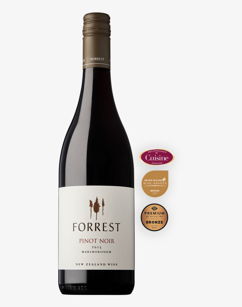 2015 Forrest Pinot Noir - Forrest Wines - 1000x1000 PNG Download - PNGkit