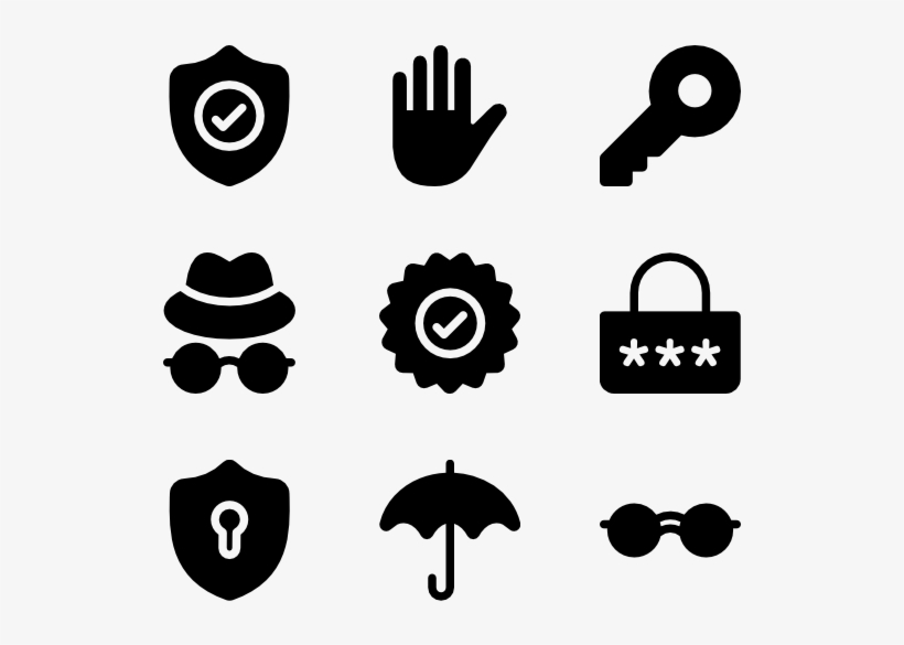 Protection And Security - Navigation Icons - 600x564 PNG Download - PNGkit