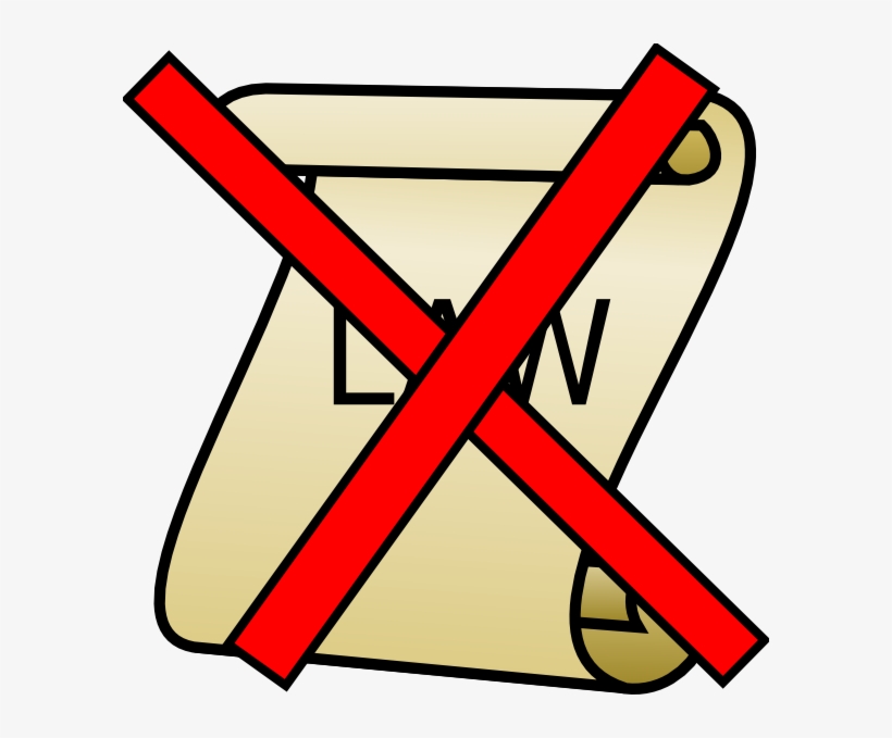 Lawyer Clipart Border - Anti Law - 594x599 PNG Download - PNGkit