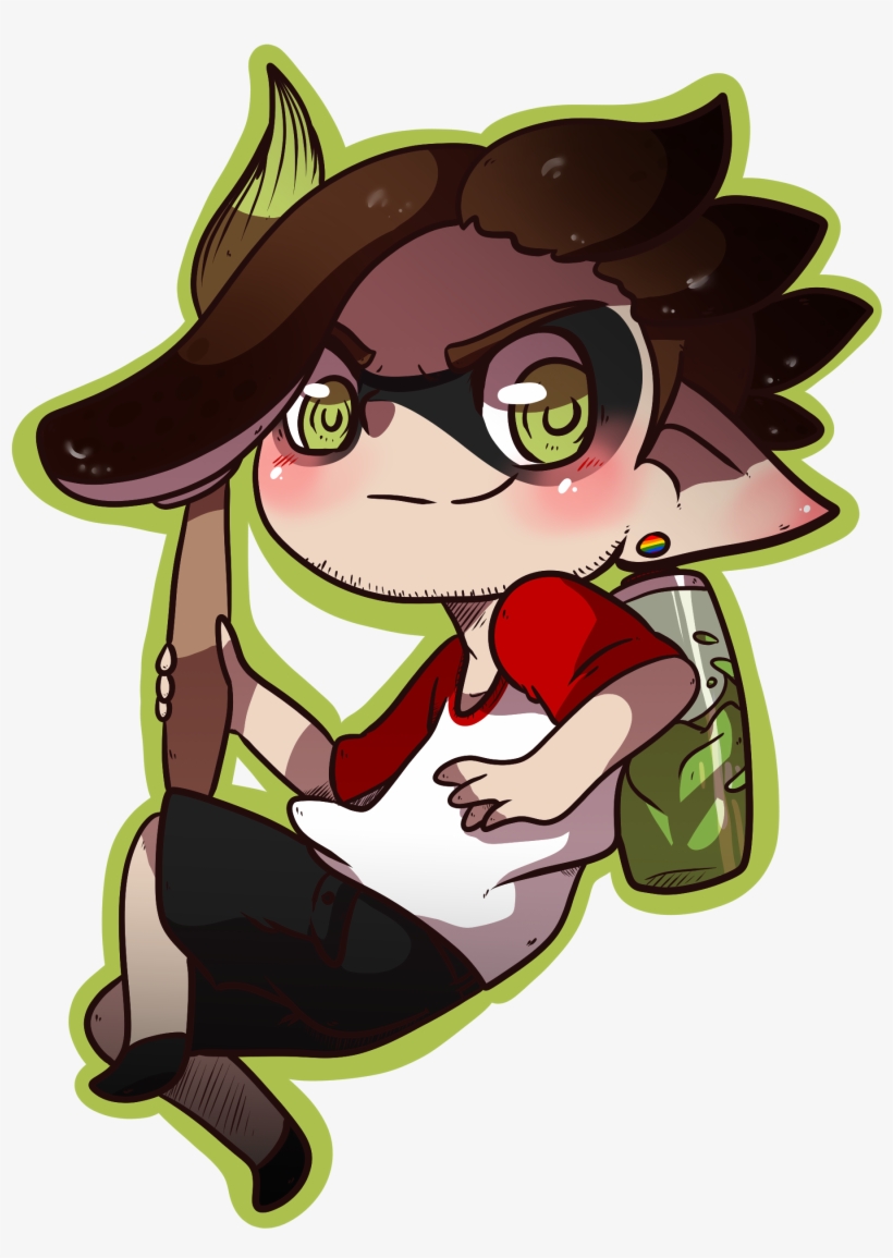 Chibi Volga - Inkling - Cartoon - 1878x2558 PNG Download - PNGkit
