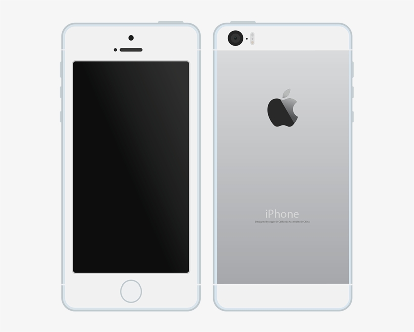 Iphone 5s Silver - Iphone - 600x600 PNG Download - PNGkit
