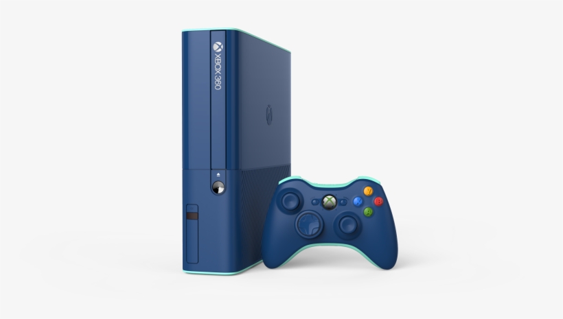 Xbox 360 S Blue - 3300x1856 PNG Download - PNGkit