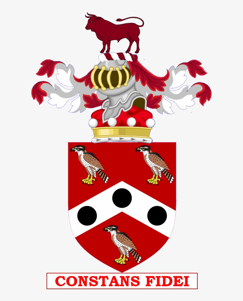 Ridley Of Liddesdale Achievement - Baron Coat Of Arms - 616x967 PNG ...