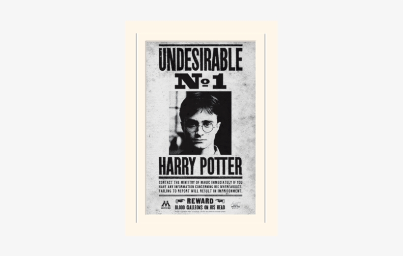 Harry Potter No 1 Undesirable Poster - 528x600 PNG Download - PNGkit