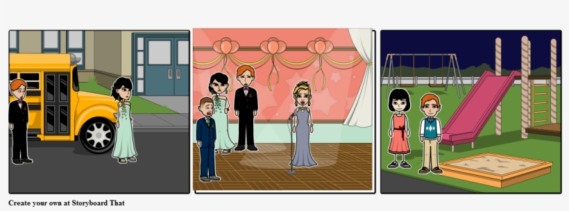 Bad Prom Day - Cartoon - 1164x385 PNG Download - PNGkit