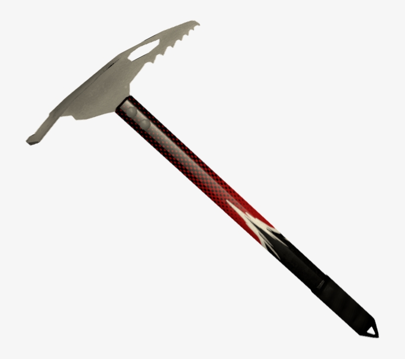 Iceaxe - Ice Pickaxe - 717x647 PNG Download - PNGkit