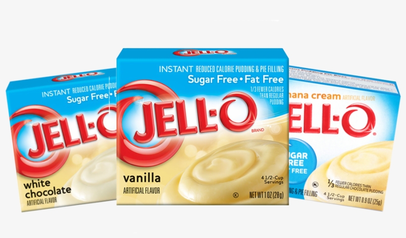 Jell-o Sugar Free, Fat Free Instant Pudding - Jello - 1111x736 PNG ...