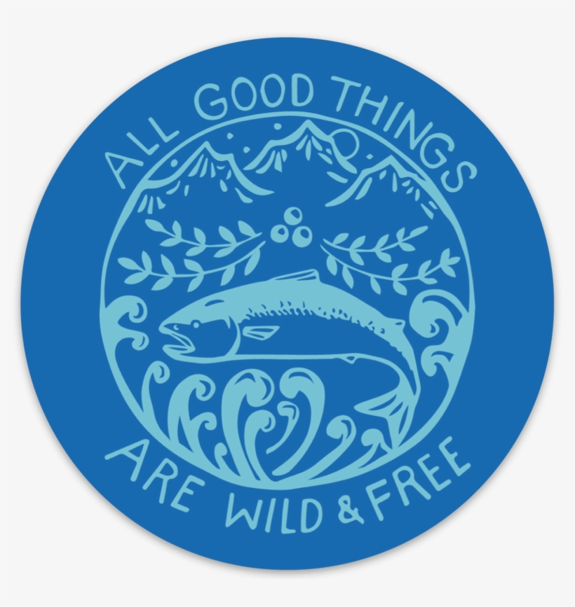 Wild & Free Decal - Hellbender - 787x787 PNG Download - PNGkit