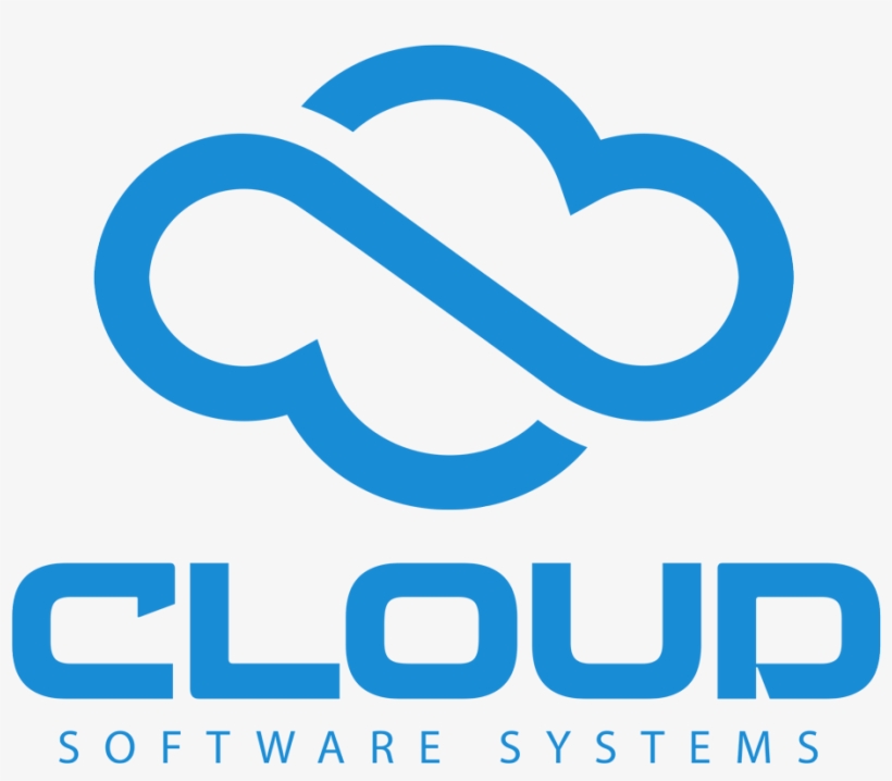Blue Cloud - Cloud Based Software Logo - 1000x1000 PNG Download - PNGkit