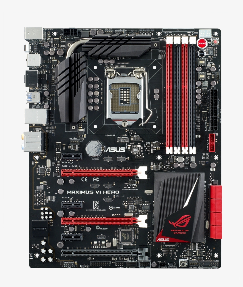 Maximus Vi Gene - Asus Maximus Vi Hero - 1459x1667 PNG Download - PNGkit