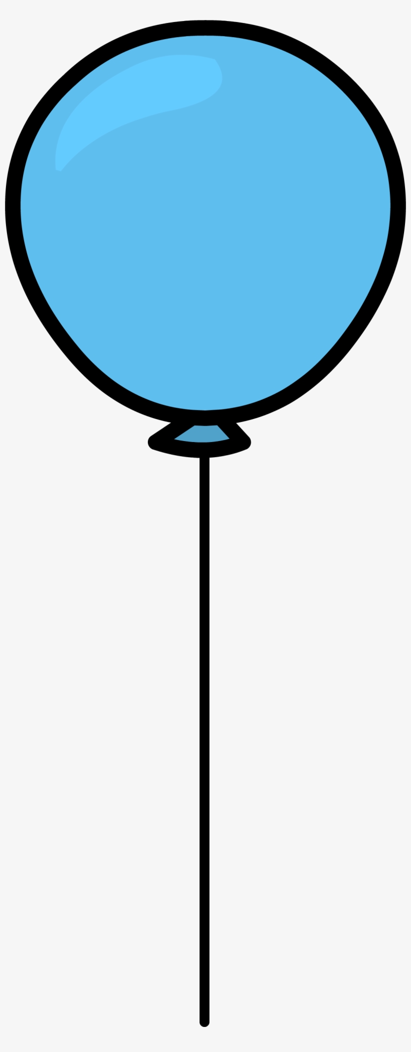 Blue Balloon Sprite 006 - Wiki - 1218x3059 PNG Download - PNGkit