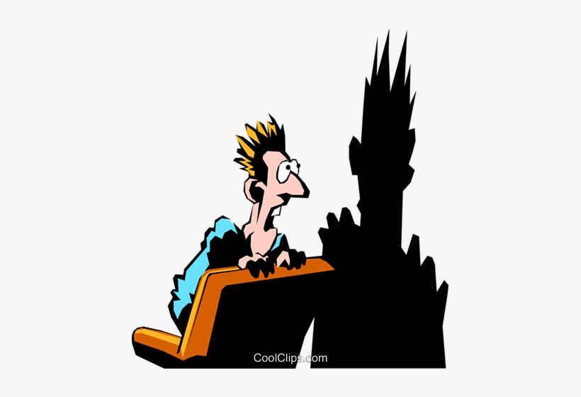 Afraid Of His Own Shadow - Man Afraid Of His Shadow - 447x480 PNG ...