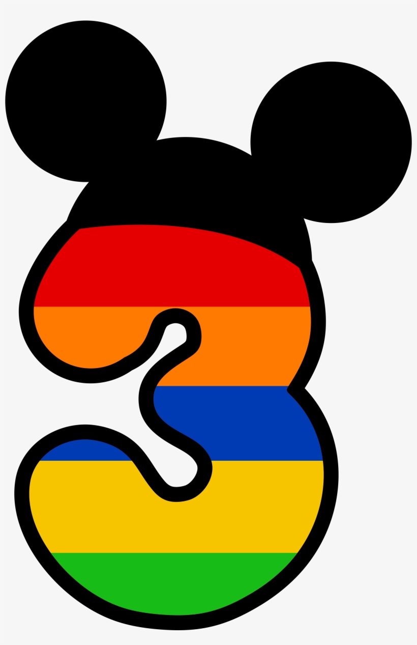 Mickey Mouse Numbers