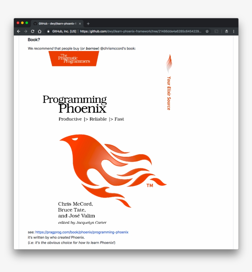 Image - Programming Phoenix: Productive, Reliable, Fast - 1138x1169 PNG Download - PNGkit